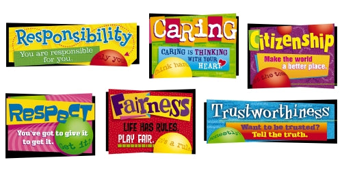 Character Education Bulletin Board Set – A to Z Educational Resources