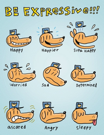 Dog Man Feelings Chart – A to Z Educational Resources