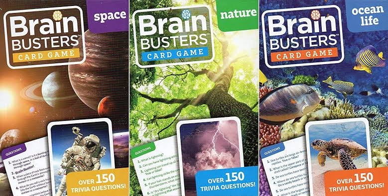 Brain Busters Card Game Pack x 6 – A to Z Educational Resources