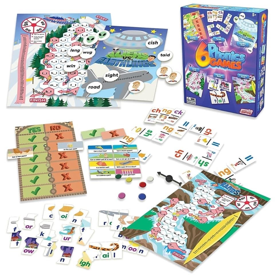 Six phonics games – A to Z Educational Resources