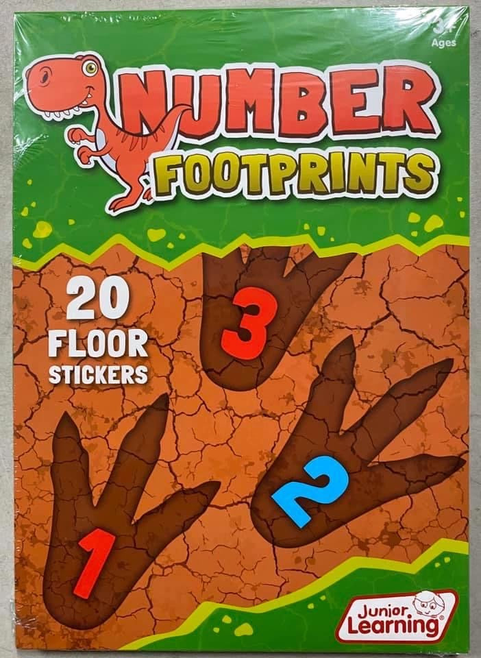 Number footprints – A to Z Educational Resources