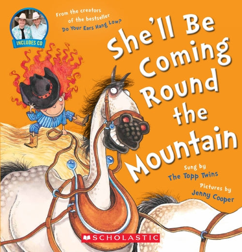 SHE'LL BE COMING ROUND THE MOUNTAIN BB + CD By Topp Twins, Jenny Coope ...