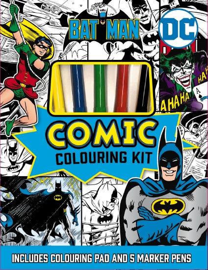 Batman: Comic Colouring Kit (DC Comics) – A to Z Educational Resources