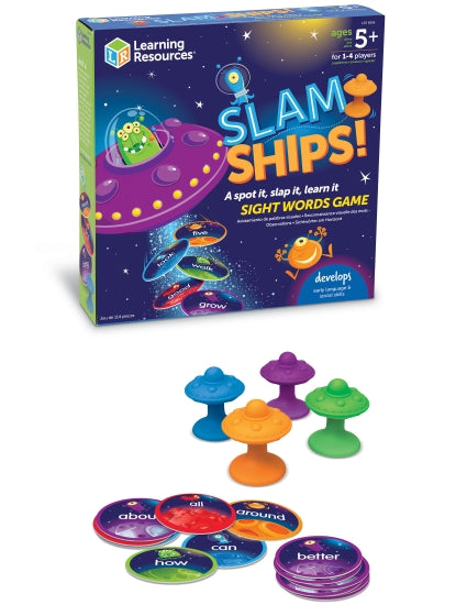 Slam Ships! Sight Words Game – A to Z Educational Resources