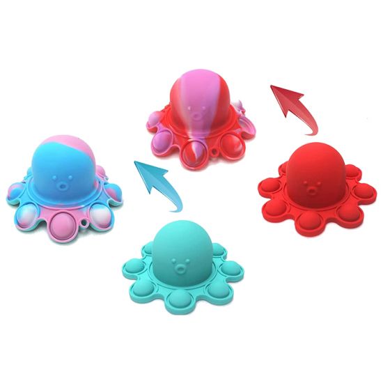 Octopus Silicone poppet toy – A to Z Educational Resources