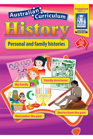Australian Curriculum History - Foundation (Ages 5-6) – A to Z ...