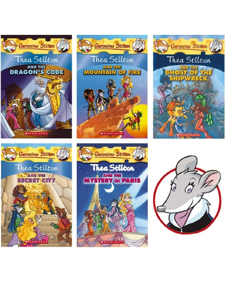 THEA STILTON 1-5 BOXED SET – A to Z Educational Resources