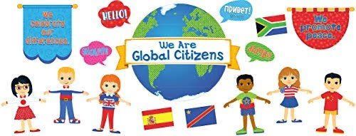 We Are Global Citizens Bulletin Board Set – A to Z Educational Resources