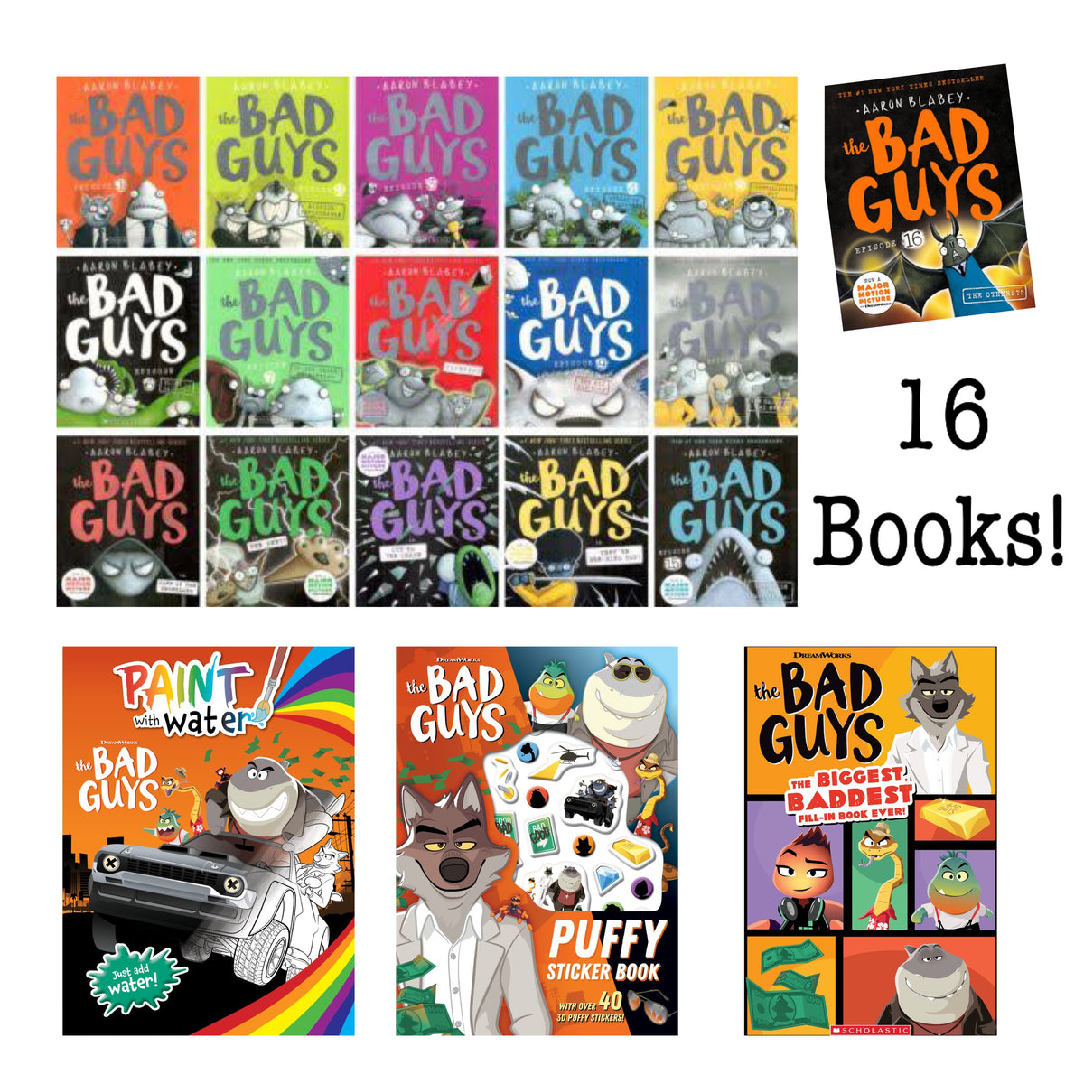 The Bad Guys Super Set – A to Z Educational Resources