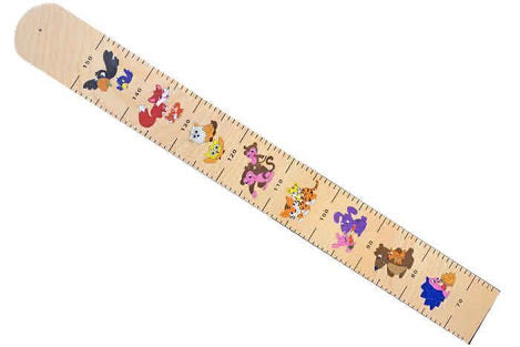 Height Ruler- Wild Animals – A to Z Educational Resources