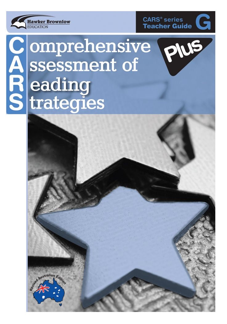 CARS- Comprehensive Assessment of Reading Strategies student books – A ...