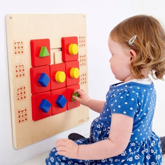 Wall Game- Shape Maze – A to Z Educational Resources