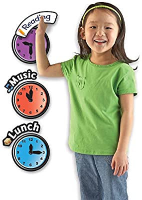 Magnetic Daily Schedule Clocks 26 pieces – A to Z Educational Resources