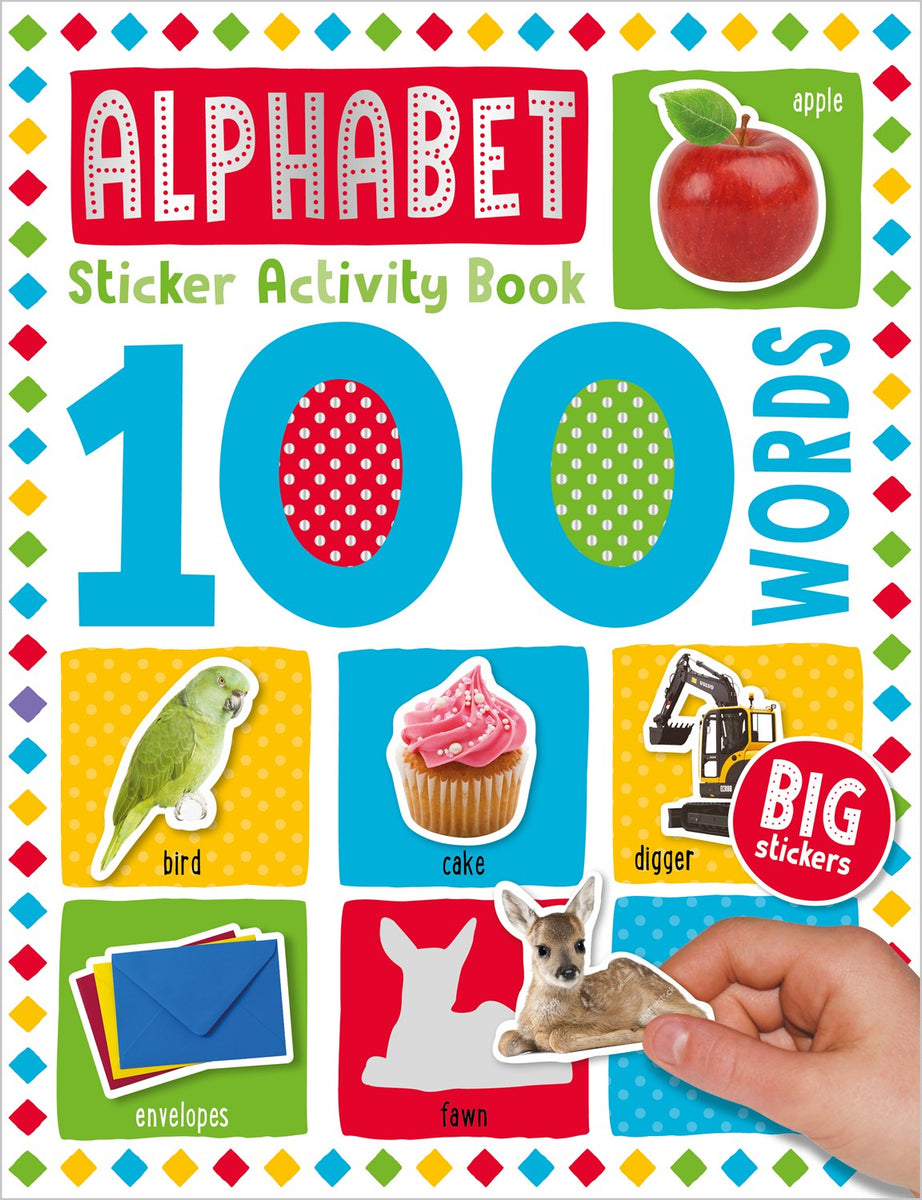 First 100 Words Sticker Activity Books Set of 7 – A to Z Educational ...