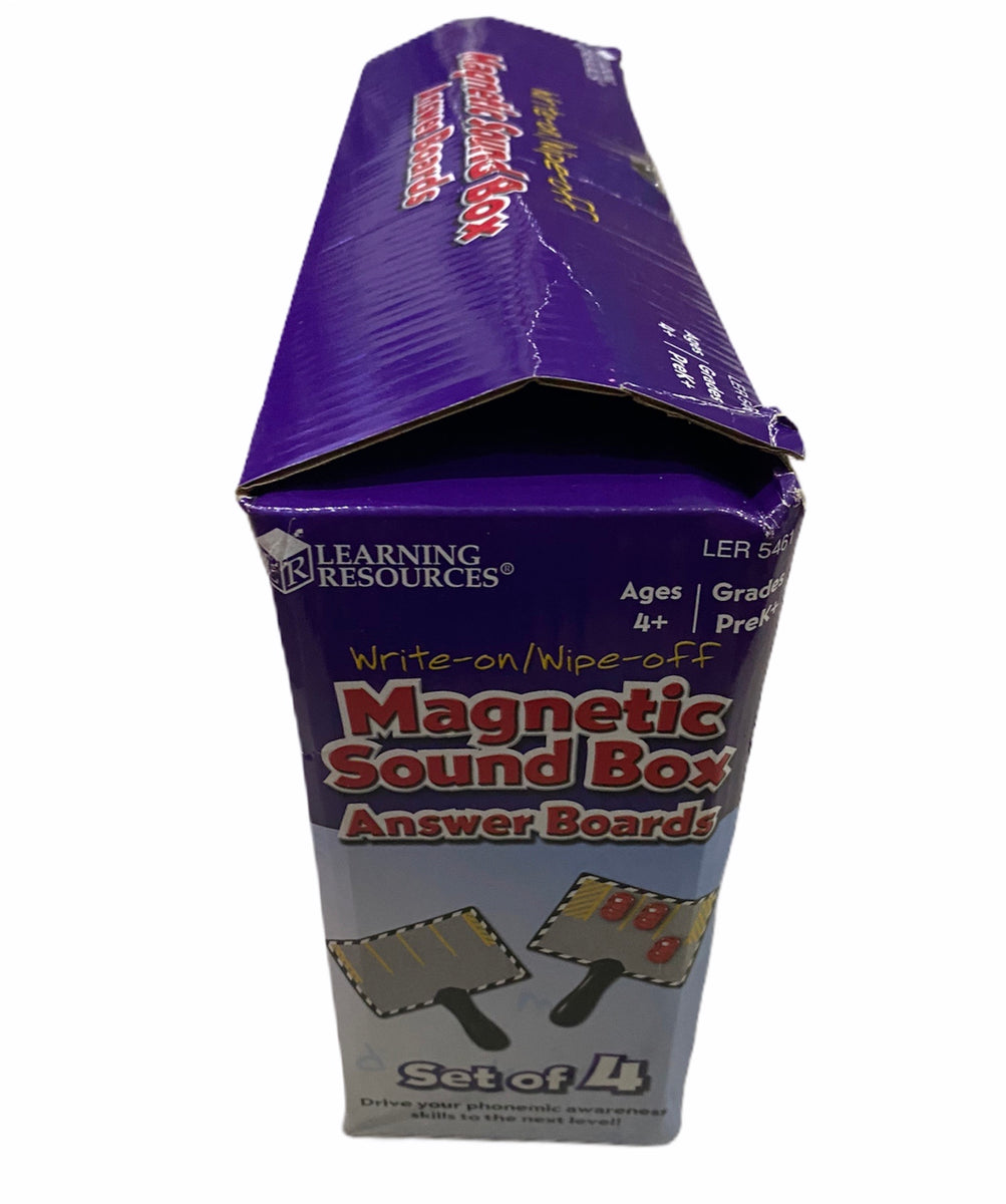 Learning Resources Magnetic Sound Box Answer Boards – A to Z ...